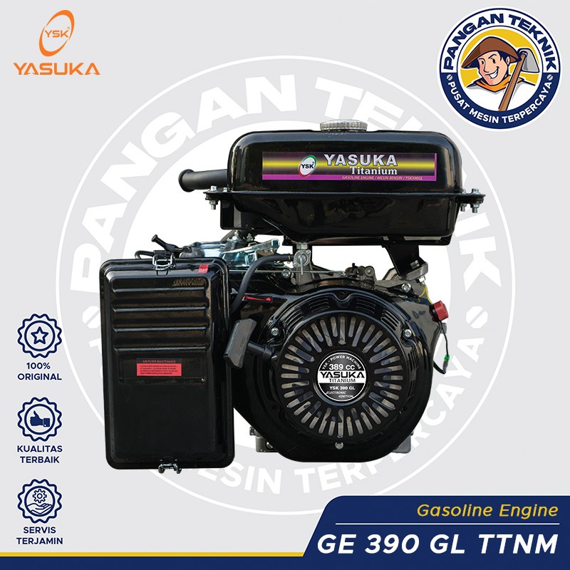 Jual MESIN PENGGERAK BENSIN YASUKA | GX 390 GL TITANIUM | MESIN ...