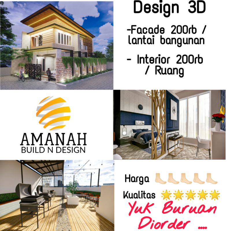 Jual JASA DESIGN INTERIOR / EKSTERIOR | Shopee Indonesia