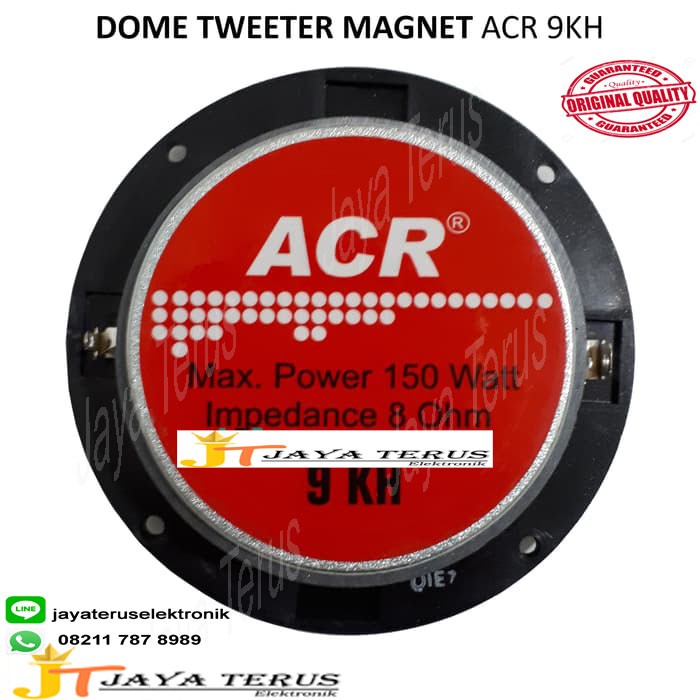 Jual Tweeter ACR 9 KH / Super Dome Tweeter ORI | Shopee Indonesia
