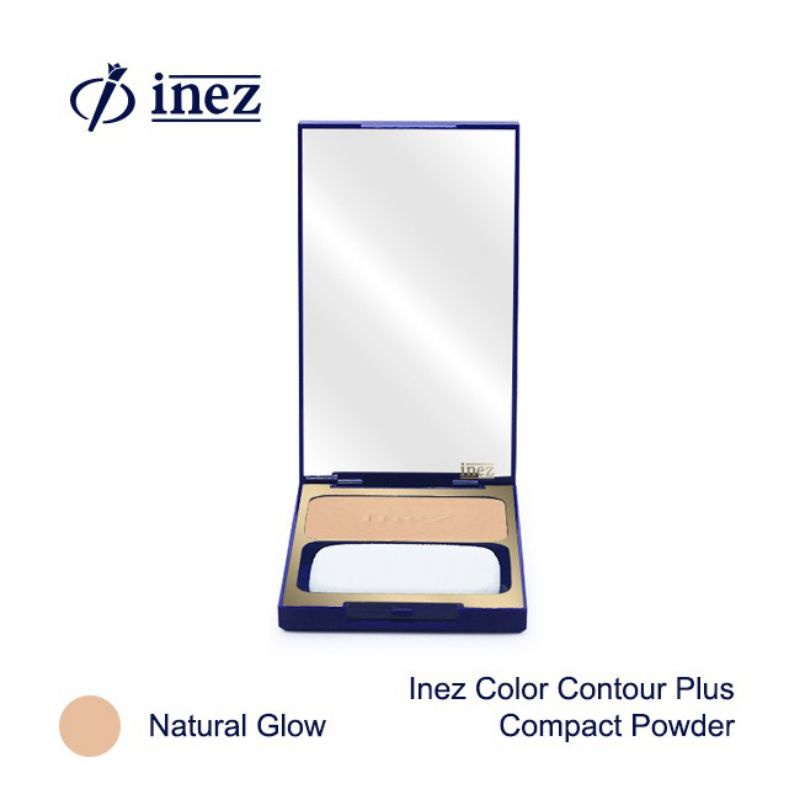 Jual Inez Color Contour Plus Compact Powder (New Case) | Shopee Indonesia