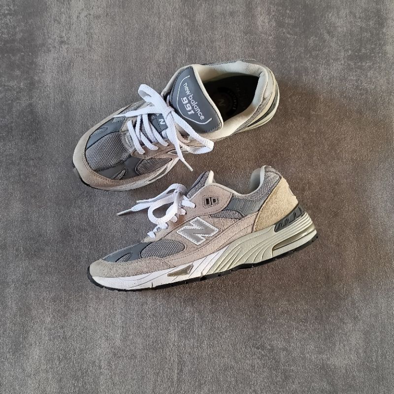 Jual NEW BALANCE 991 GREY ( M991GL ) | Shopee Indonesia