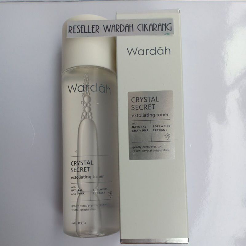 Jual Wardah Crystal Secret Exfoliating Toner With Natural SHA+PHA 125ml ...