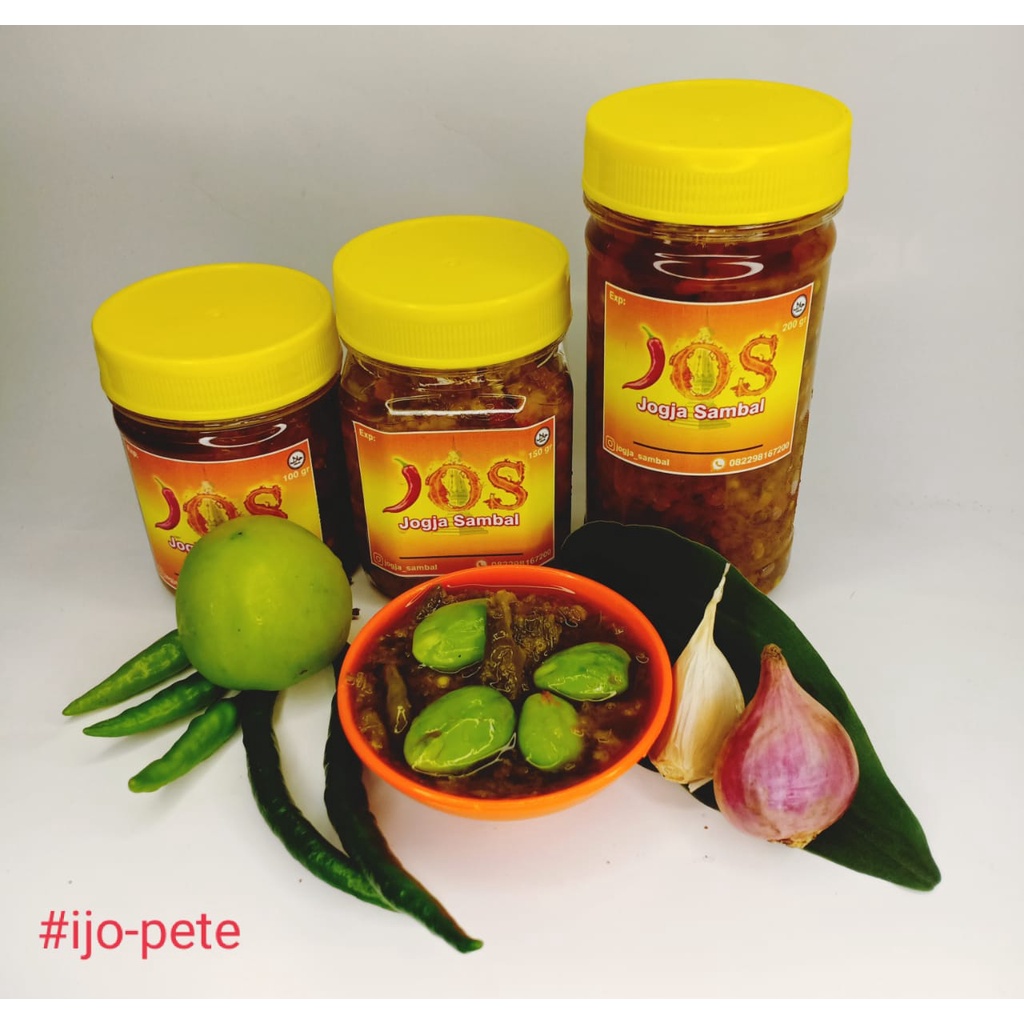 Jual Sambal Ijo PETE by JOS ( Jogja Sambal ) | Shopee Indonesia