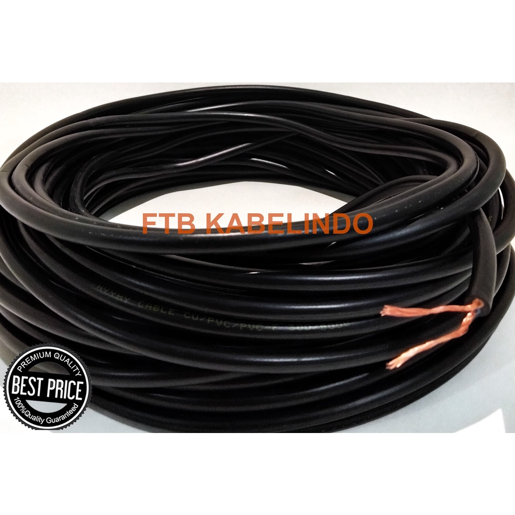 Jual AUDIO KABEL 2x0.75mm Meteran ( HYO NYYHY / NYMHY 2x0,75mm 2X0.75 2x0,75 ) | Shopee Indonesia