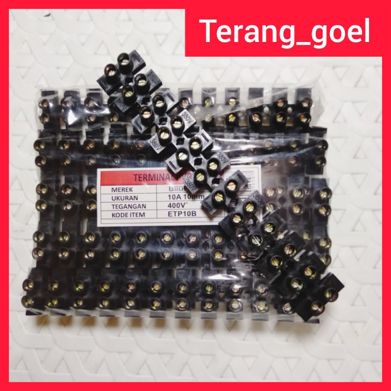 Jual Terminal Krustin Rustin Tawon Sambungan 6mm/10mm/15mm Tembaga Arde ...