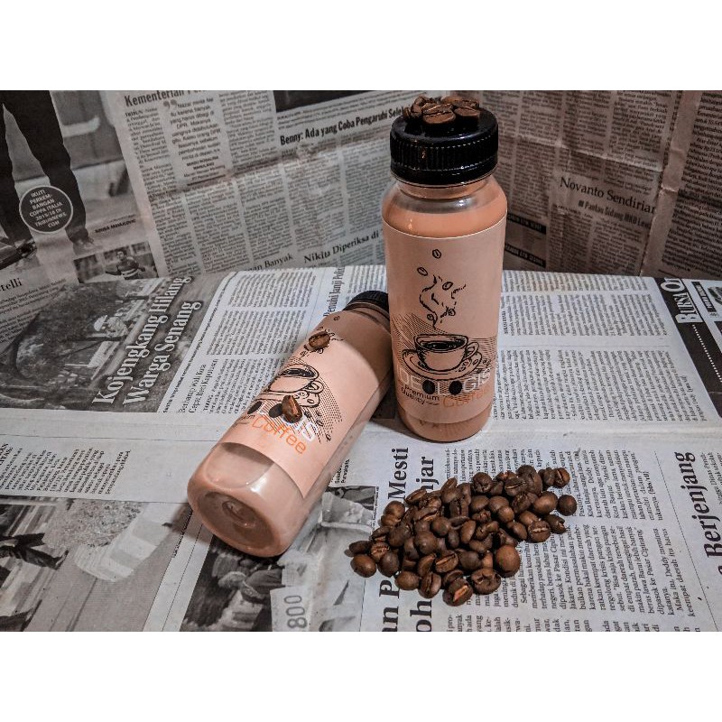 Jual kopi botol 250 ml ideologis coffee(full cream honey) | Shopee ...