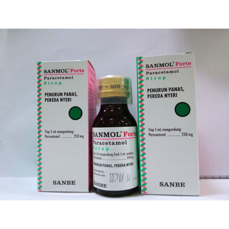 Jual SANMOL Forte Syrup 60 ml | Shopee Indonesia