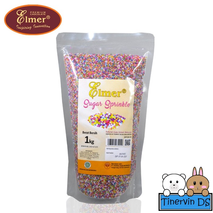 Jual Elmer Sugar Sprinkle / Gula Butir Trimit 1 kg | Shopee Indonesia