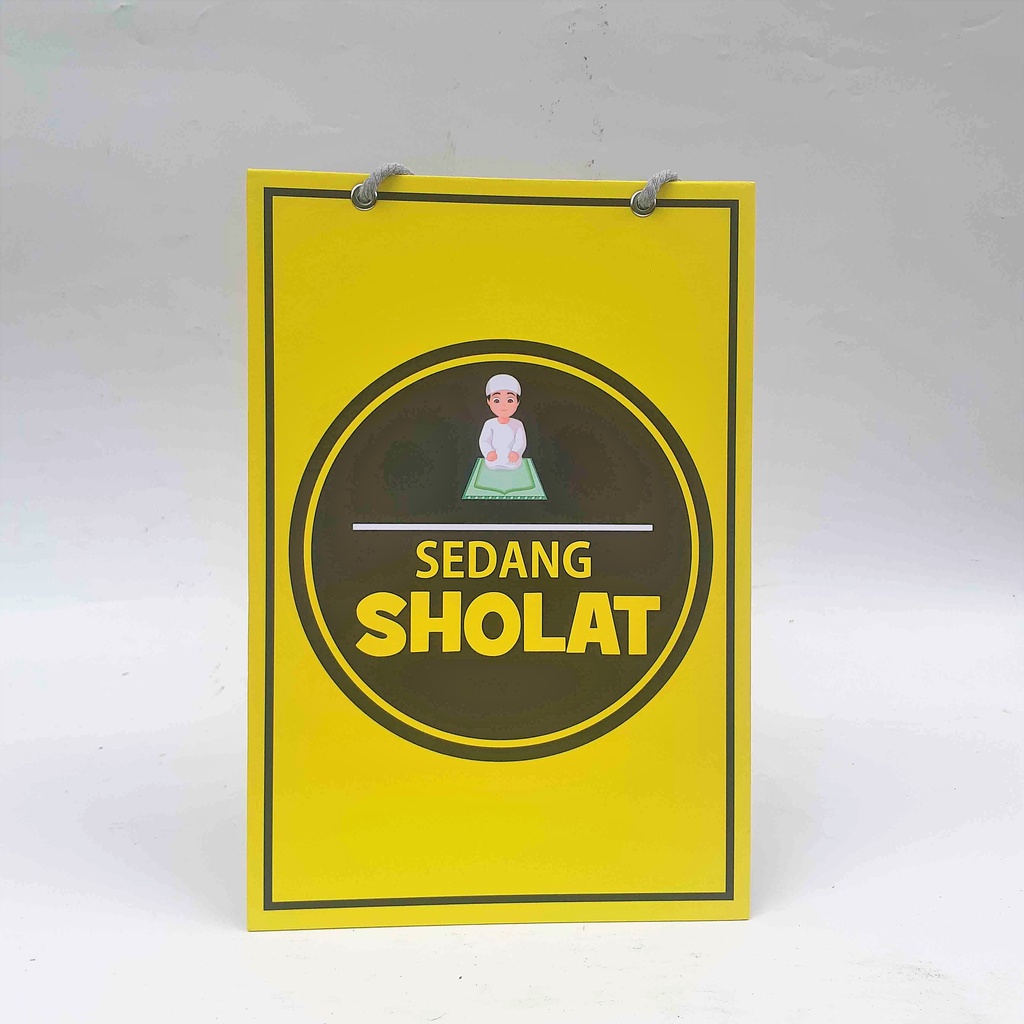 Jual Hard Poster, Sedang Sholat, Poster Kekinian, Poster Kantor, Poster ...