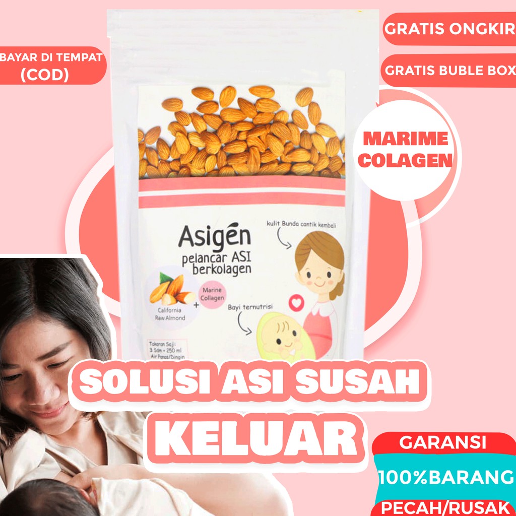 Jual SUSU PELANCAR ASI BOOSTER SUSU ALMOND MINUMAN IBU MENYUSUI ASI ...