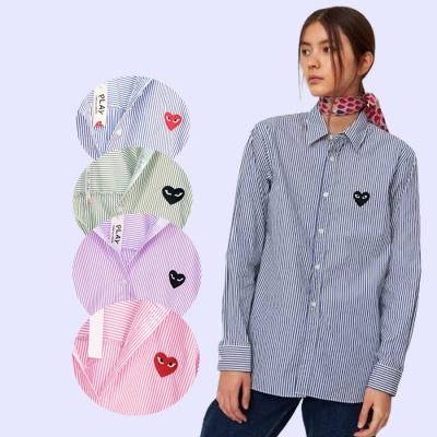 Jual CDG STRIPE SHIRT | Shopee Indonesia