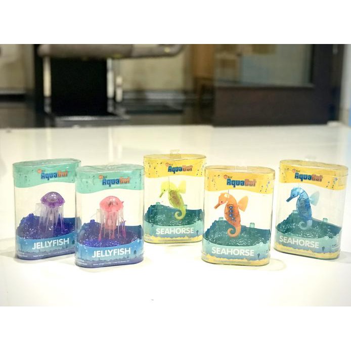 Jual HEXBUG AQUABOT SEAHORSE JELLYFISH ORIGINAL SMART FISH TECHNOLOGY ...