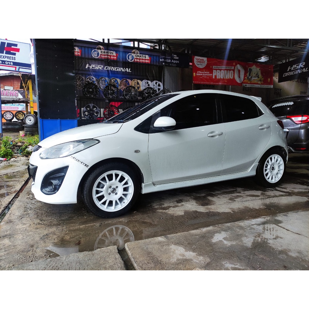 Jual VELG MOBIL MAZDA RING 16 HSR FE02[ PUTIH | Shopee Indonesia