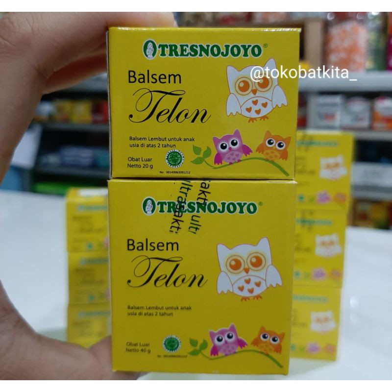 Jual [20GRAM/40GRAM] BALSEM TELON TRESNOJOYO / TELON ASLI UNTUK BABY ...