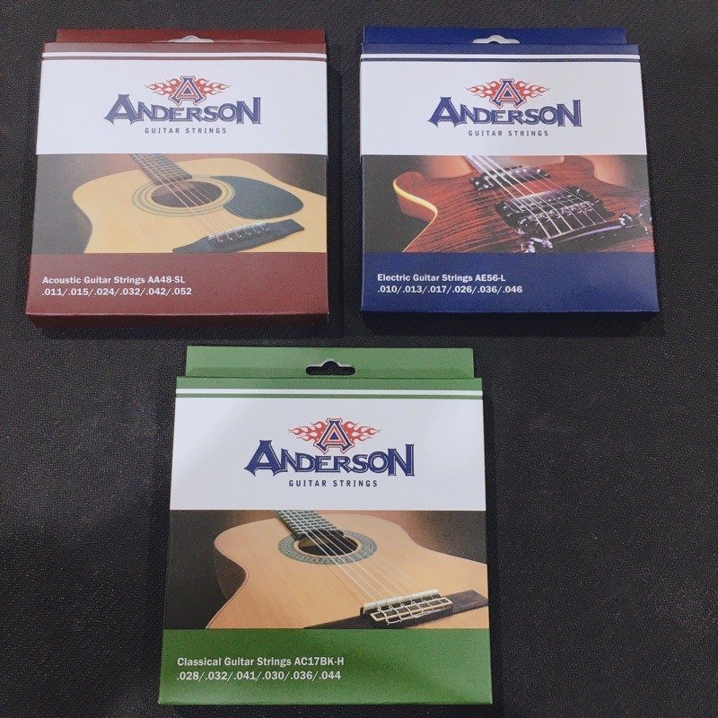Jual SENAR GITAR ELEKTRIK CLASSIC DAN ACCOUSTIC MERK ANDERSON | Shopee ...
