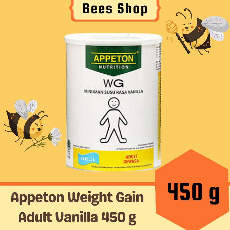 Jual Appeton Weight Gain Adult Vanilla 450 g | Shopee Indonesia