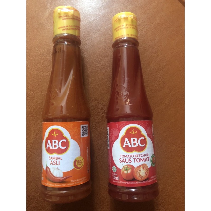 Jual ABC Sambal dan Saus Tomat Botol 135 ml | Shopee Indonesia