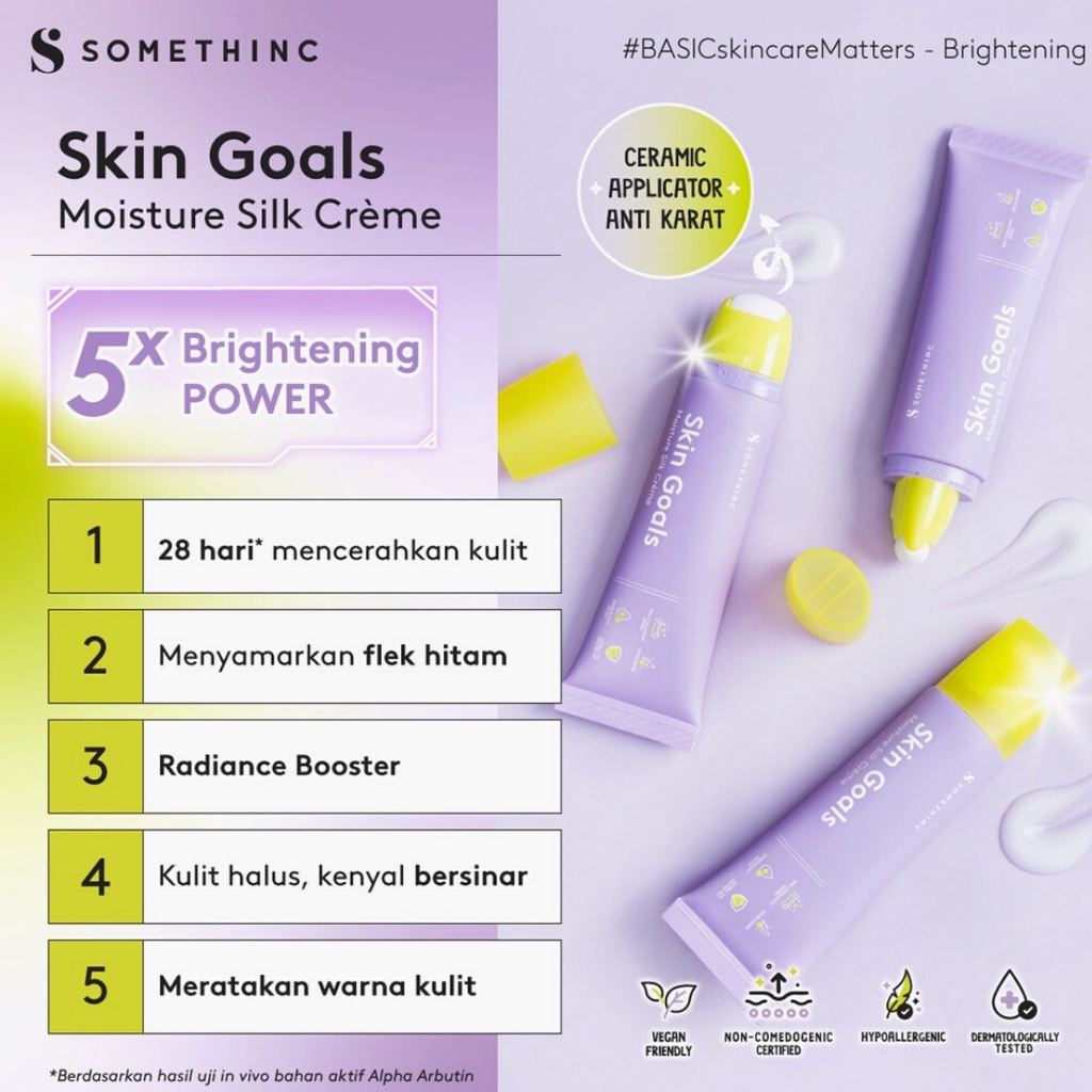 Jual SOMETHINC Skin Goals Series | Shopee Indonesia