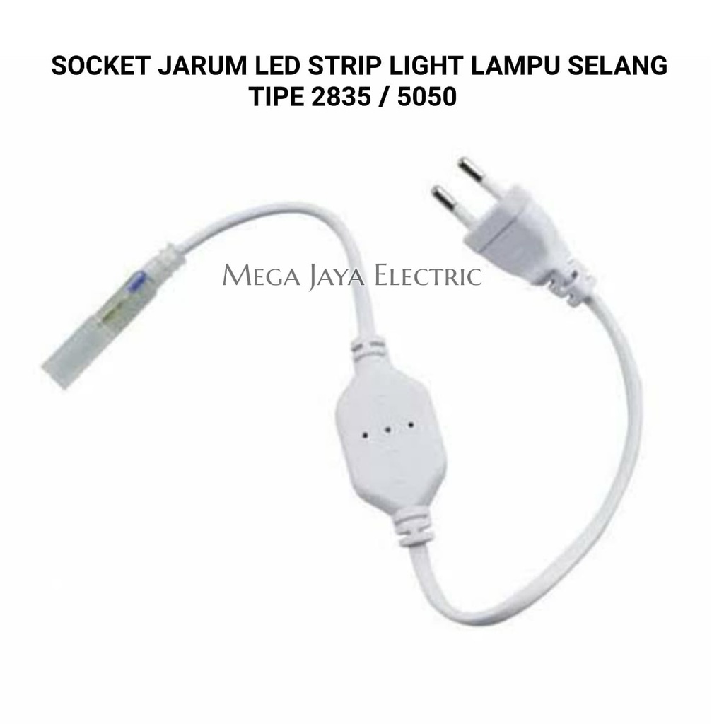 Jual SOCKET + JARUM LED STRIP LIGHT LAMPU SELANG TIPE 2835 / 5050 ...