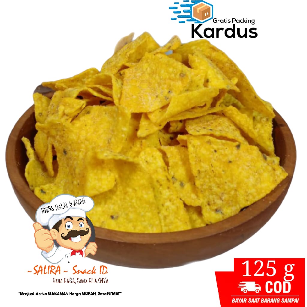 Jual TORTILA BBQ 125g / TORTILLA PREMIUM SALIRA SNACK RENYAH RASA ...