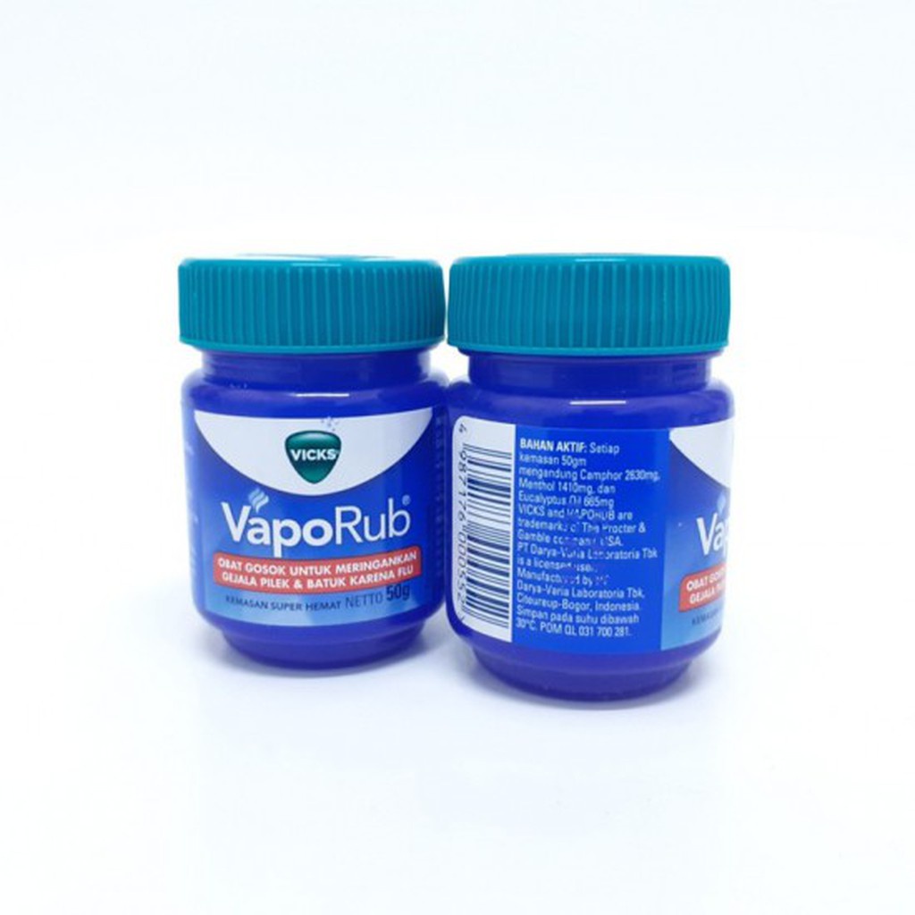 Jual VICKS VAPORUB (VICKS OLES/GOSOK) 10gr/25gr | Shopee Indonesia