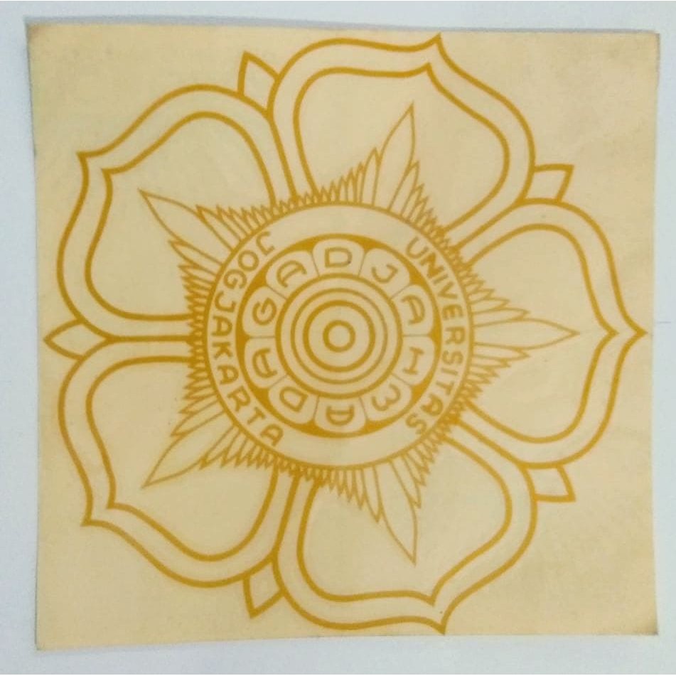 Jual STICKER CUT UGM | Shopee Indonesia