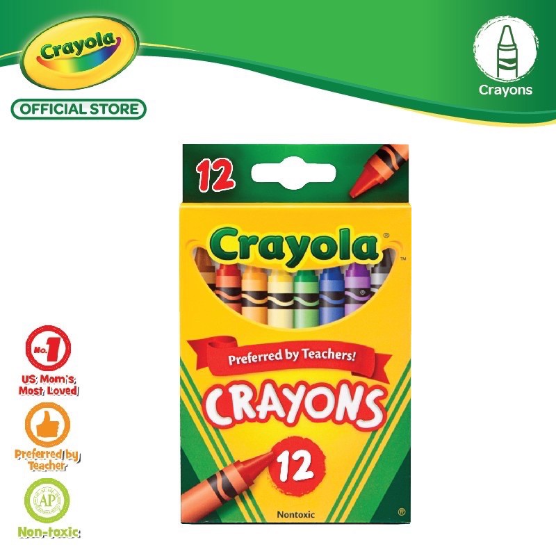 Jual SALE crayola crayons 12 color new | Shopee Indonesia