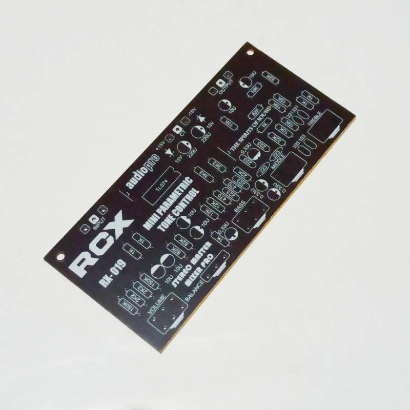 Jual PCB Tone Control Stereo Mini Parametrik Tone Control Elite RX 019 ...