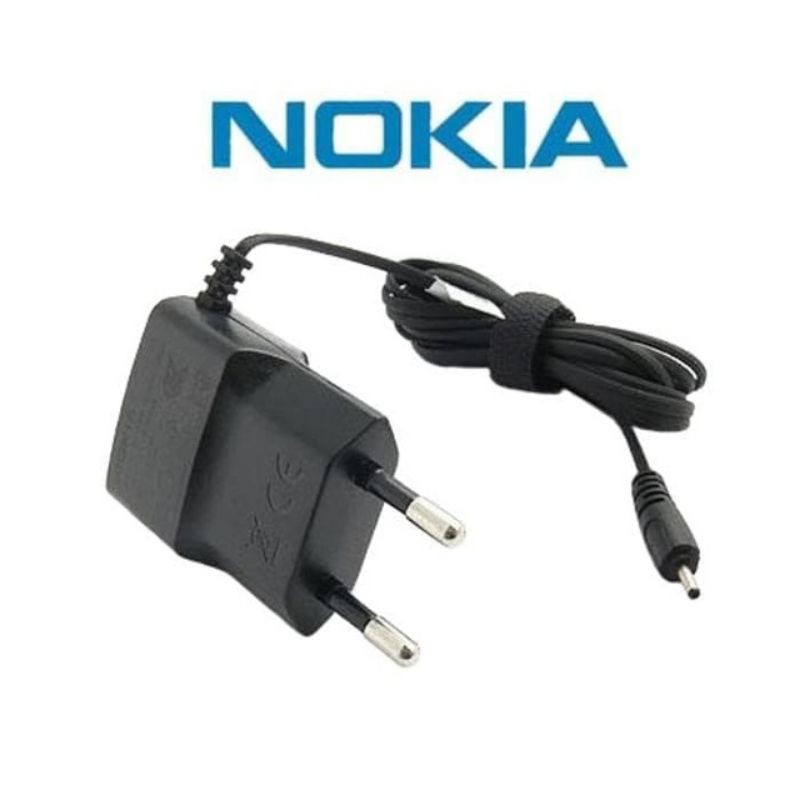 Jual DC - TRAVEL CHARGER NOKIA COLOKAN BULAT KECIL / CHARGER NOKIA ...