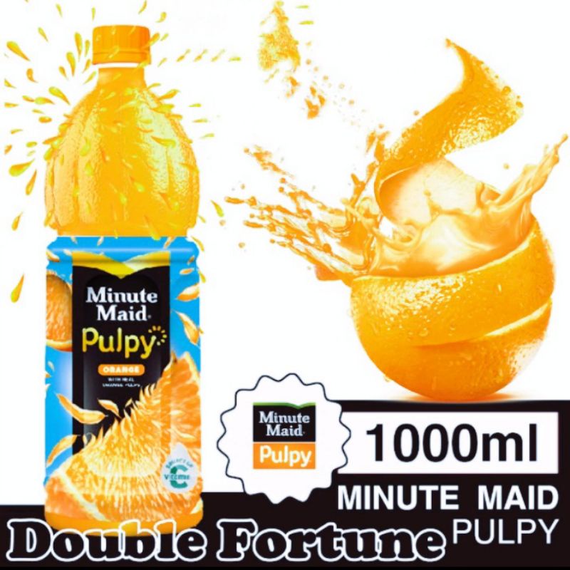 Jual MINUTE MAID PULPY ORANGE 1000 ML | Shopee Indonesia