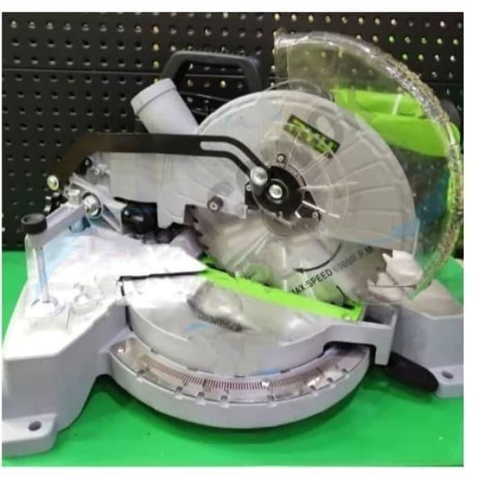 Jual RYU MILTER SAW 10 INCH INCI RYU RMS255 MITRE SAW POTONG BESI ...