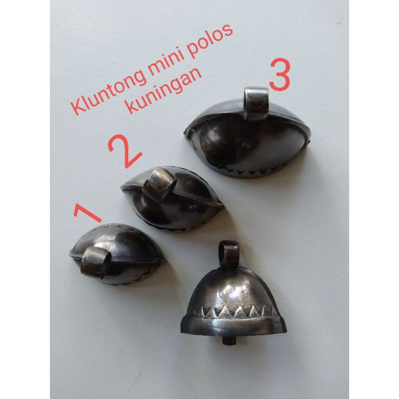 Jual Lonceng sapi kluntong mini polos kuningan antik | Shopee Indonesia