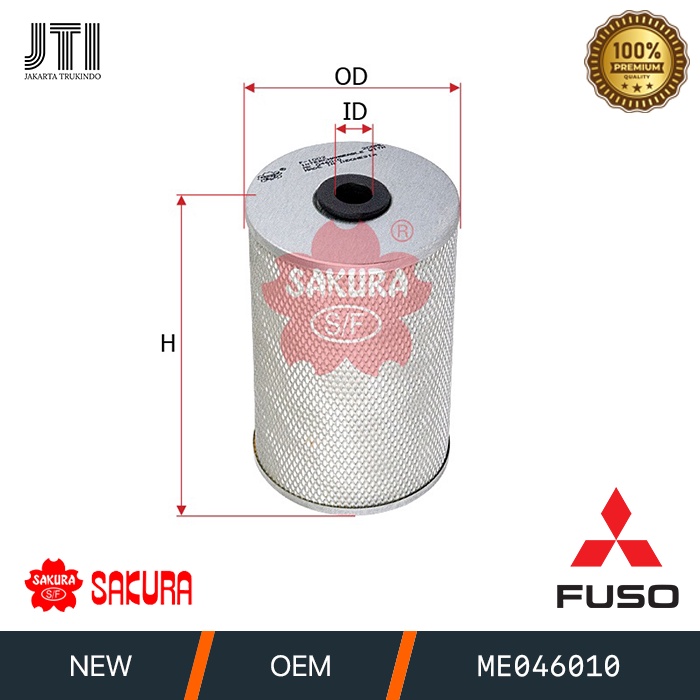 Jual FUEL FILTER SOLAR BAWAH MITSUBISHI FUSO CANTER COLT DIESEL ...