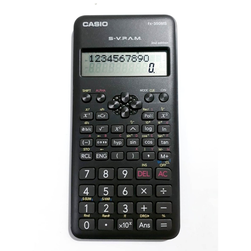 Jual Kalkulator Scientific CASIO FX 350 MS Original - 2nd Edition ...