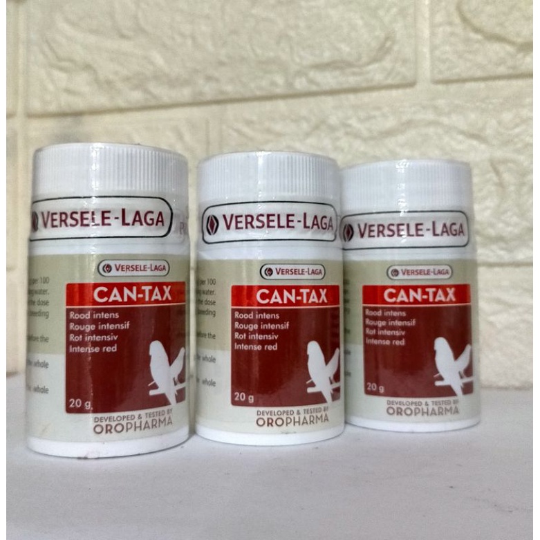 Jual CANTAX Versele laga vitamin pewarna bulu burung / mencerahkan ...