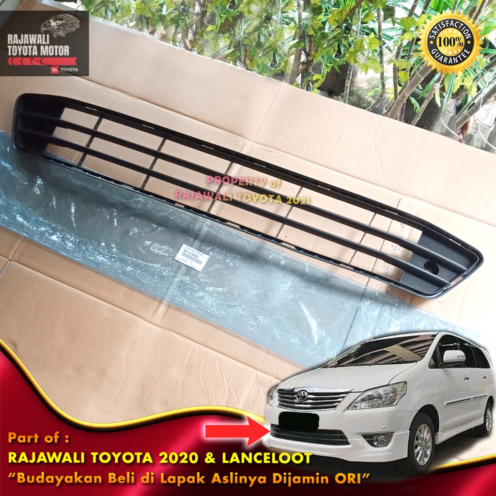 Jual Ram Grill Bawah Innova 2011-2015 Bemper Depan Radiator Lower ...