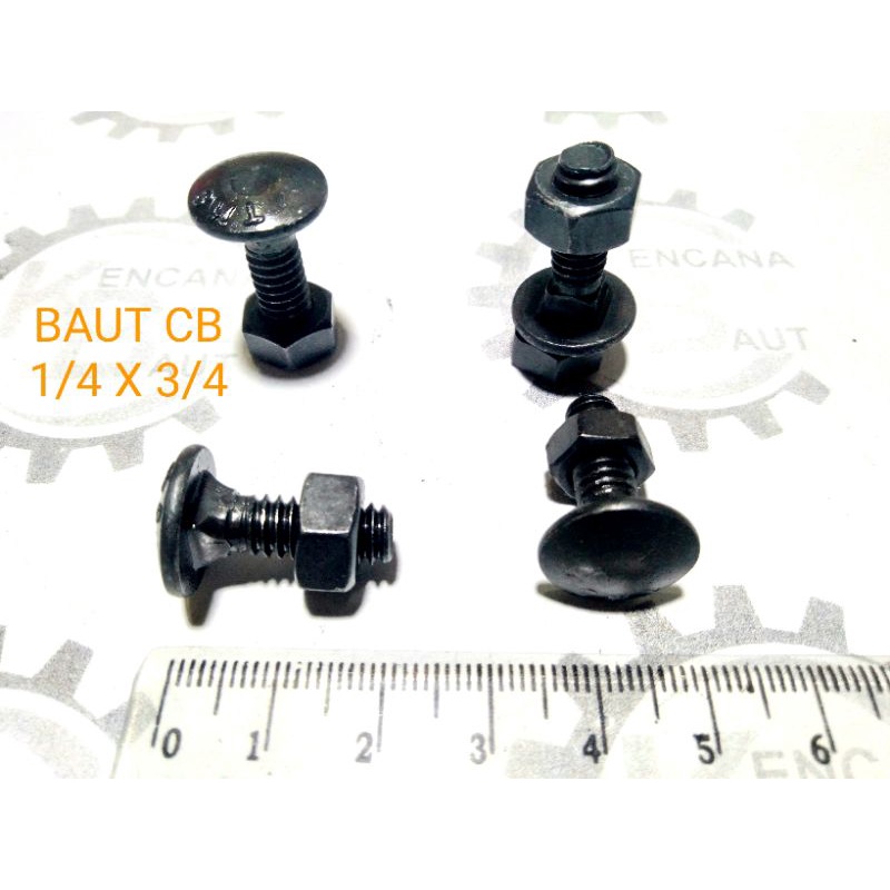 Jual BAUT CB M1/4 X 3/4 M10 / BAUT PAYUNG / BAUT BAK / BAUT PAGAR ...
