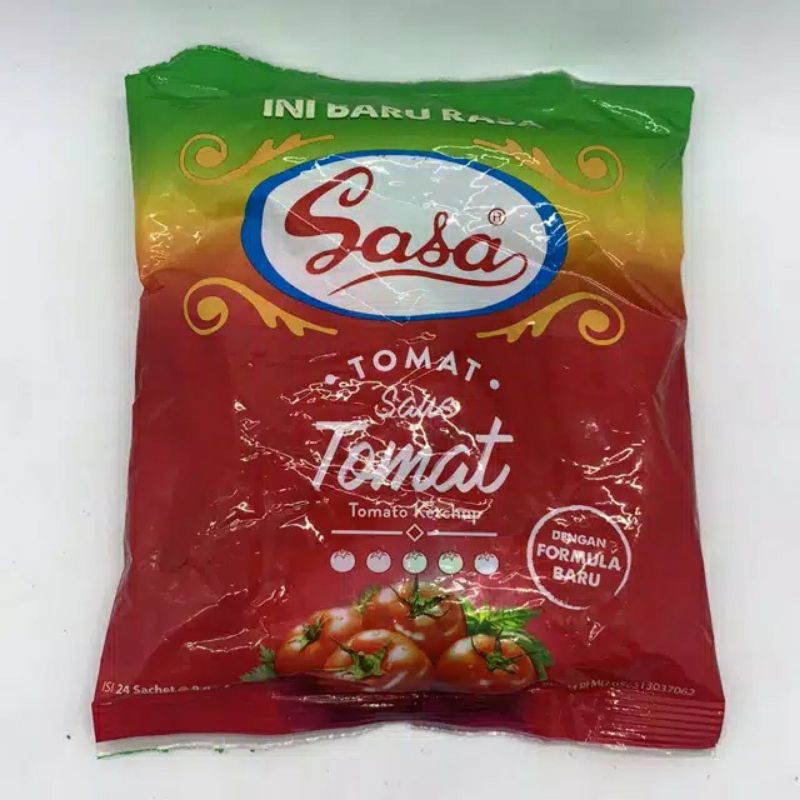 Jual Sasa saos tomat | Delmonte Saos Tomat 24 sachet @9g | Shopee Indonesia