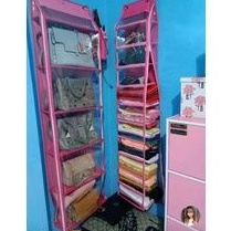 Jual RAK TAS 1pcs GANTUNG PREMIUM BESAR JUMBO POLOS 5 KOLOM BESAR ALAS ...