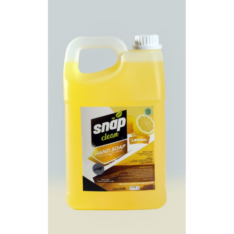 Jual Cairan Pencuci Tangan / Hand Soap Snap Clean | Shopee Indonesia
