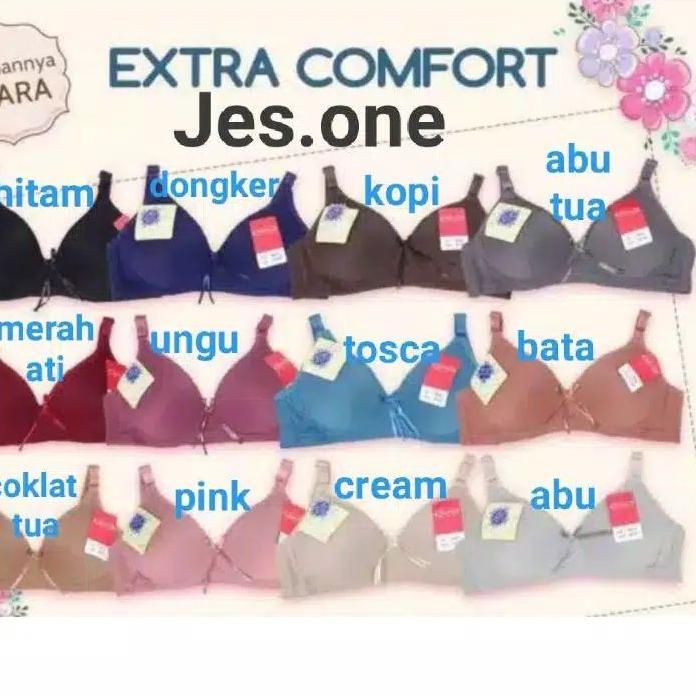 Jual Terbaik Sorex 9850 Bra Extra Comfort Busa Tanpa Kawat Kait 2 ...
