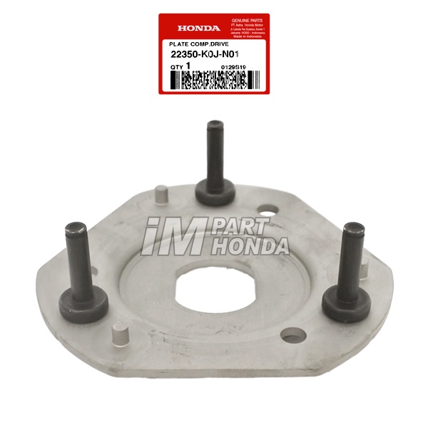 Jual 22350-K0J-N01 Plate Comp Drive Dudukan Kampas Ganda Genio Beat LED ...