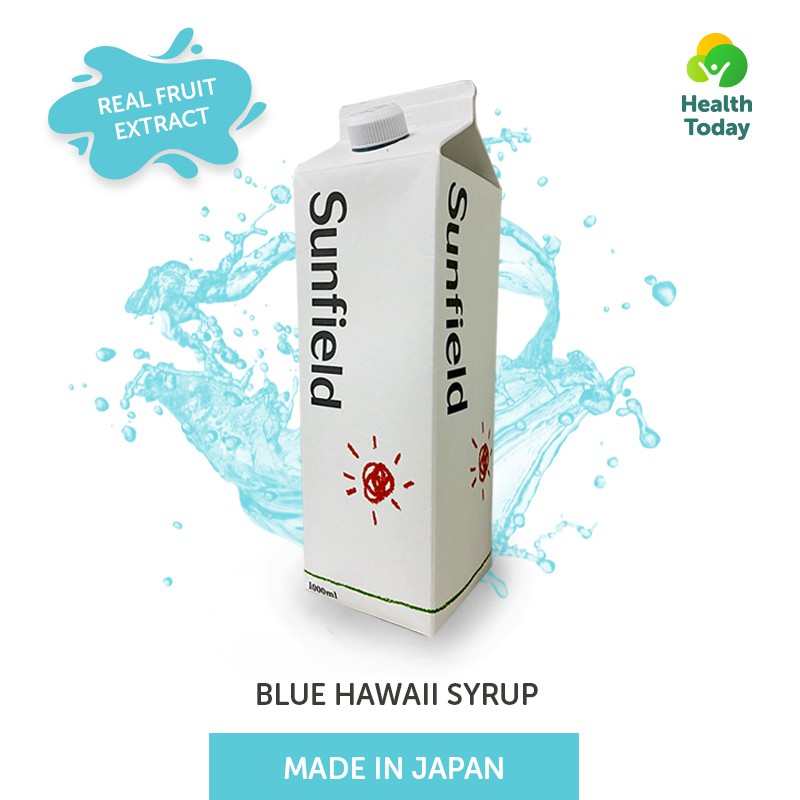 Jual Sunfield Blue Hawaii Fruit Concentrate Syrup (Sirup Konsentrat ...