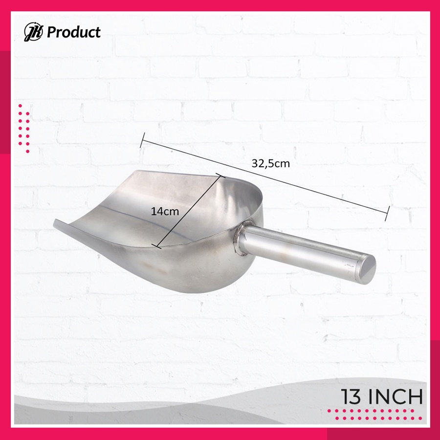 Jual Sekop Es Batu Sendok Skop Tepung Kopi Gula Ice Cube Besar ...