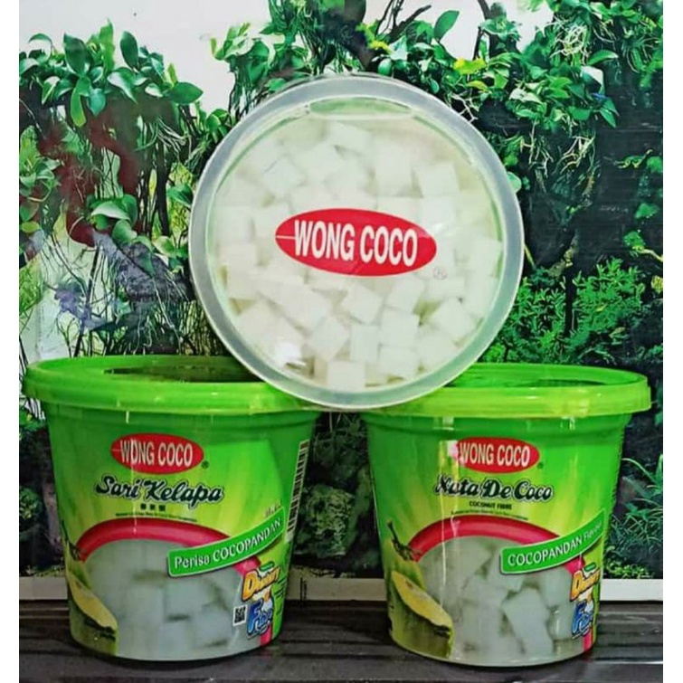 Jual WONG COCO NATA DE COCO COCOPANDAN 1kg | Shopee Indonesia