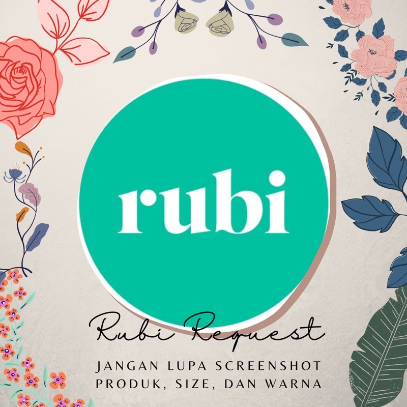 Jual RUBI REQUEST PRODUK | Shopee Indonesia