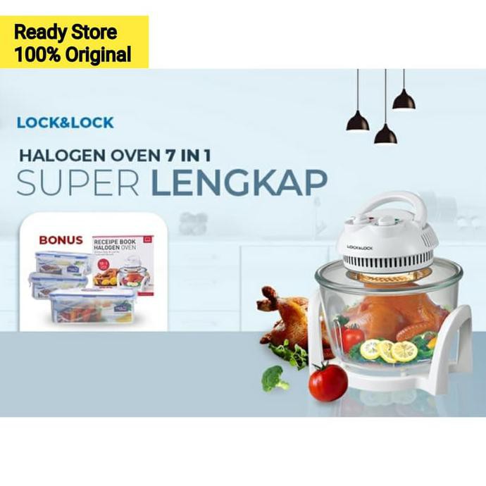 Jual HALOGEN OVEN LOCK N LOCK 7 IN 1 - ORIGINAL | Elektronik ...