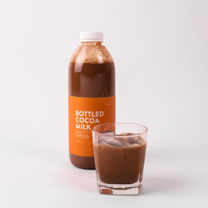 Jual BOTTLED COCOA MILK (COKELAT BOTOLAN) 1 Liter | Shopee Indonesia