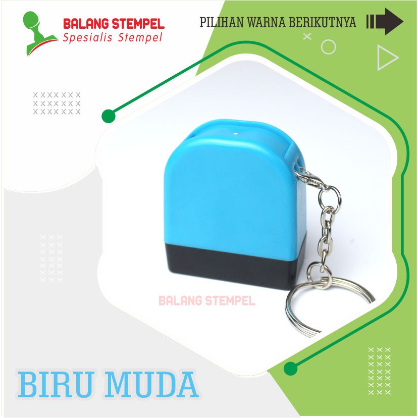 Jual Stempel Nama Dokter Bidan Perawat Apoteker Cap Stampel Flash Warna Otomatis Custom ...