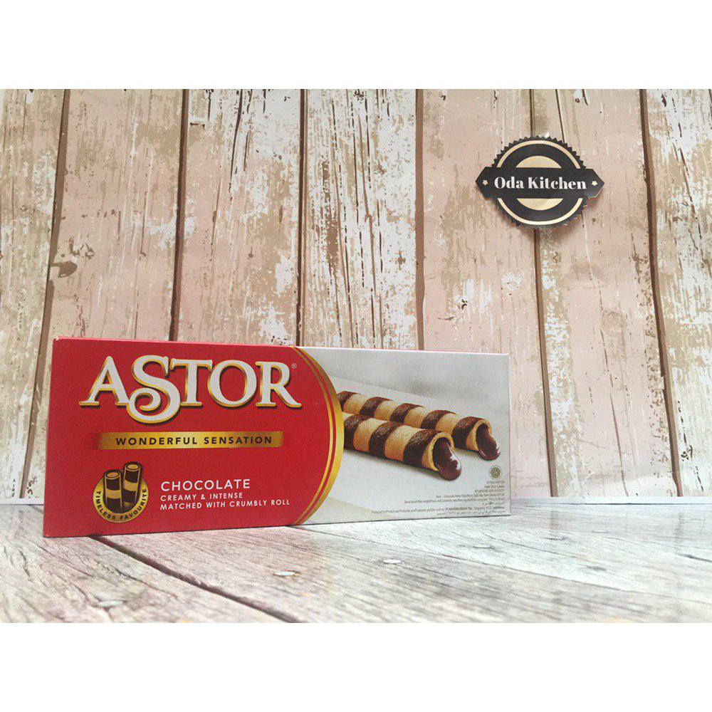 Jual ASTOR WAFER WONDERFUL SENSATION CHOCOLATE 150gr | Shopee Indonesia